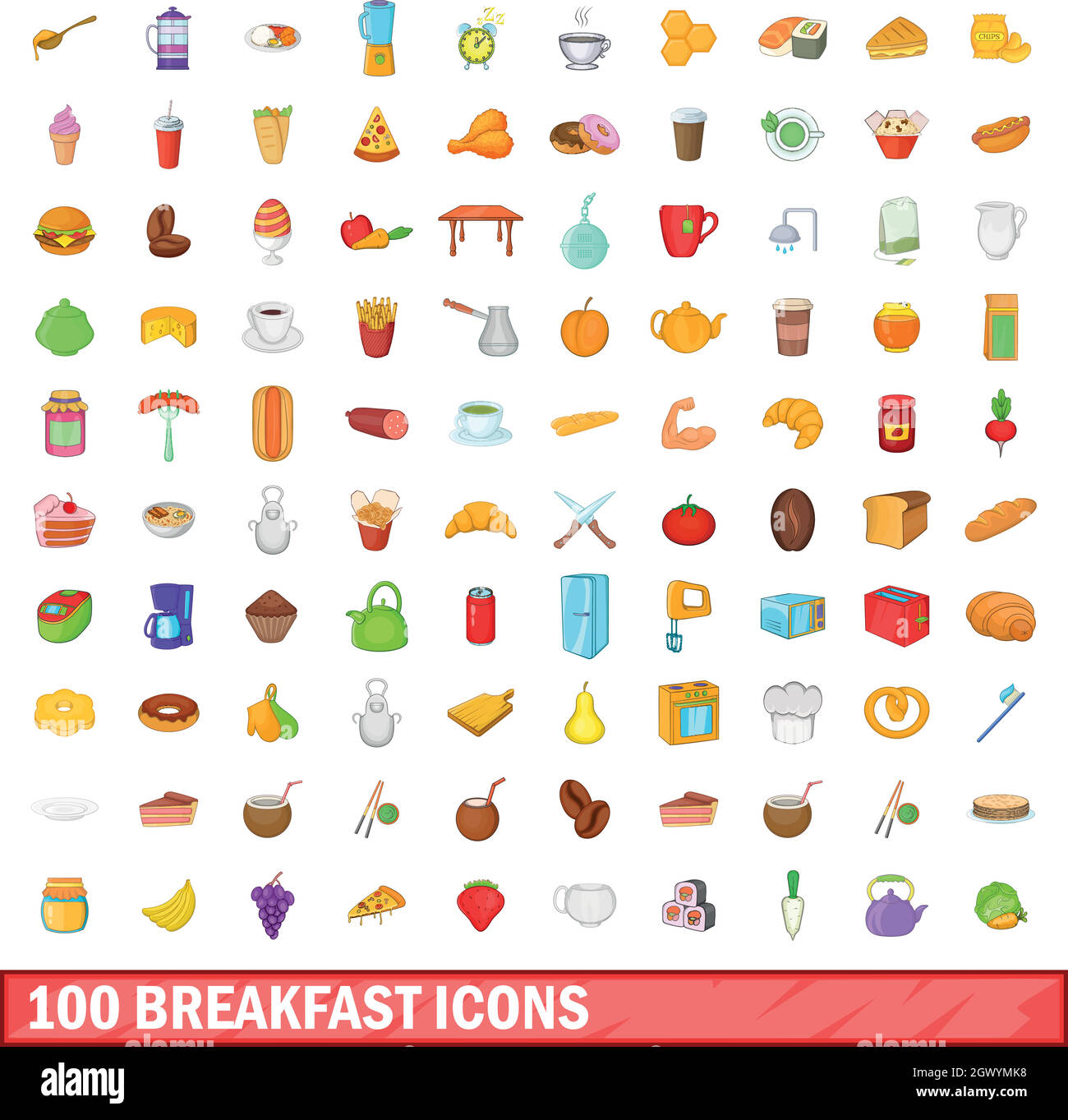 Breakfast egg cheese Stock Vector Images - Alamy