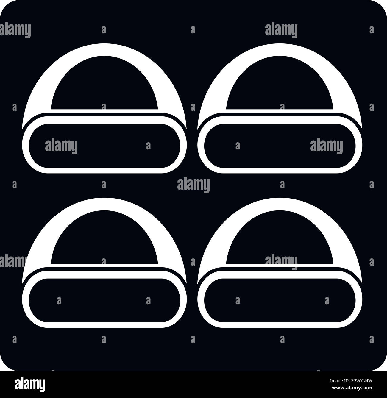 Different sushi icon, simple style Stock Vector Image & Art - Alamy