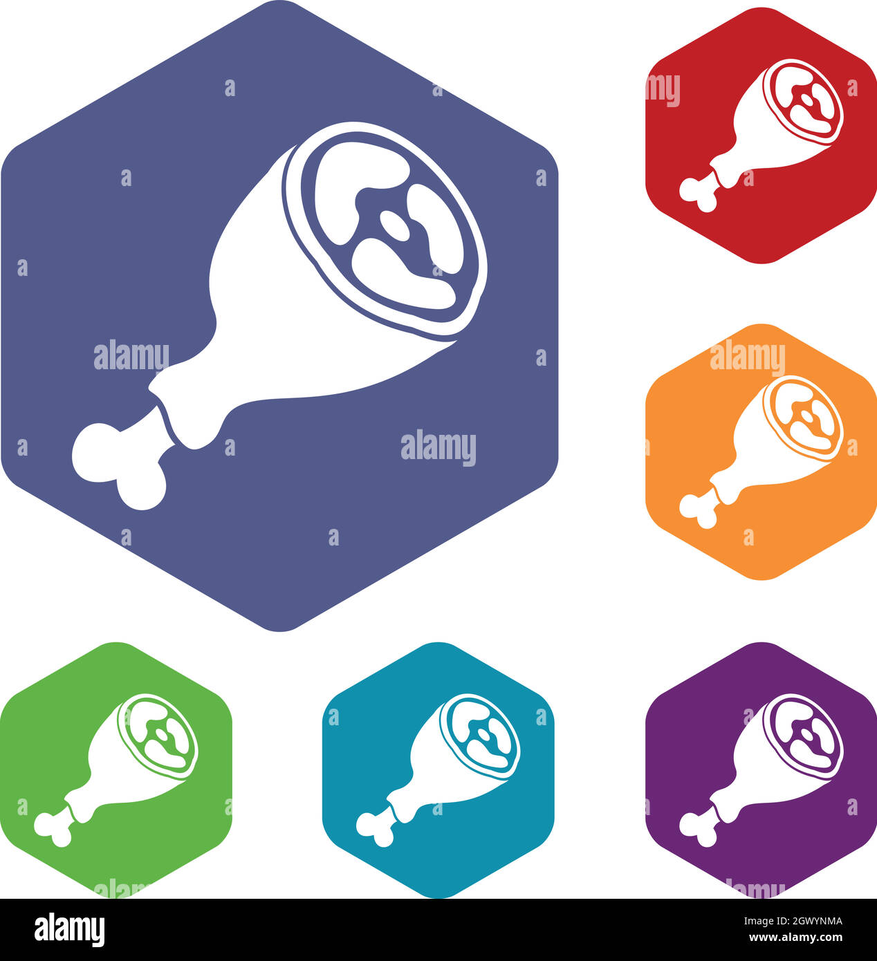 Lamb meat dish Stock Vector Images - Alamy