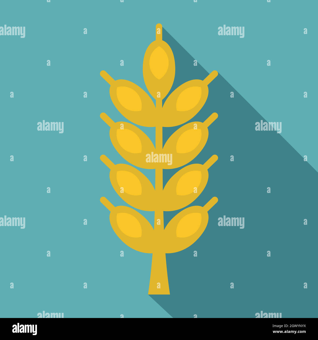 Big spike icon, flat style Stock Vector Image & Art - Alamy