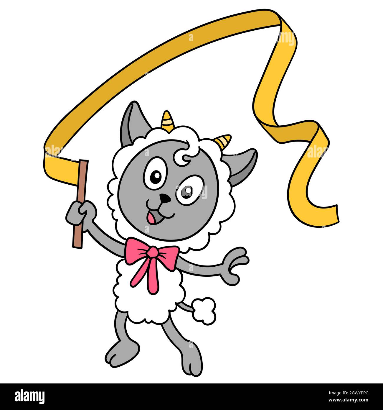Dancing sheep Stock Vector Images - Alamy
