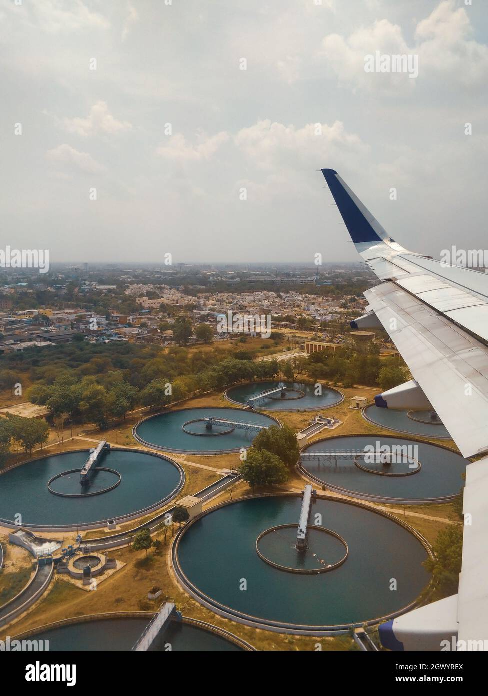 Aerial view air india building hi-res stock photography and images - Alamy