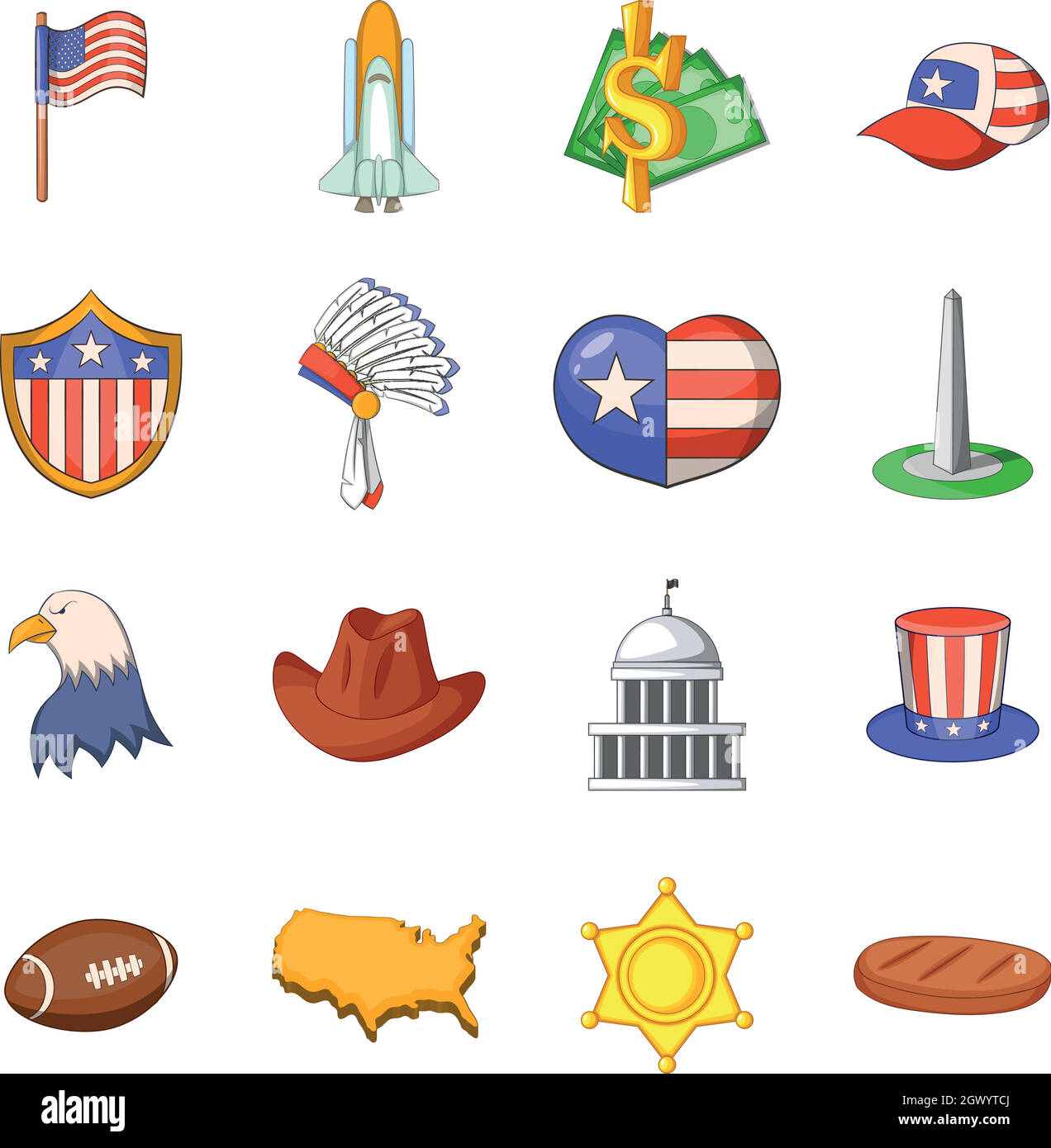 Cartoon set traditional indian hi-res stock photography and images - Alamy