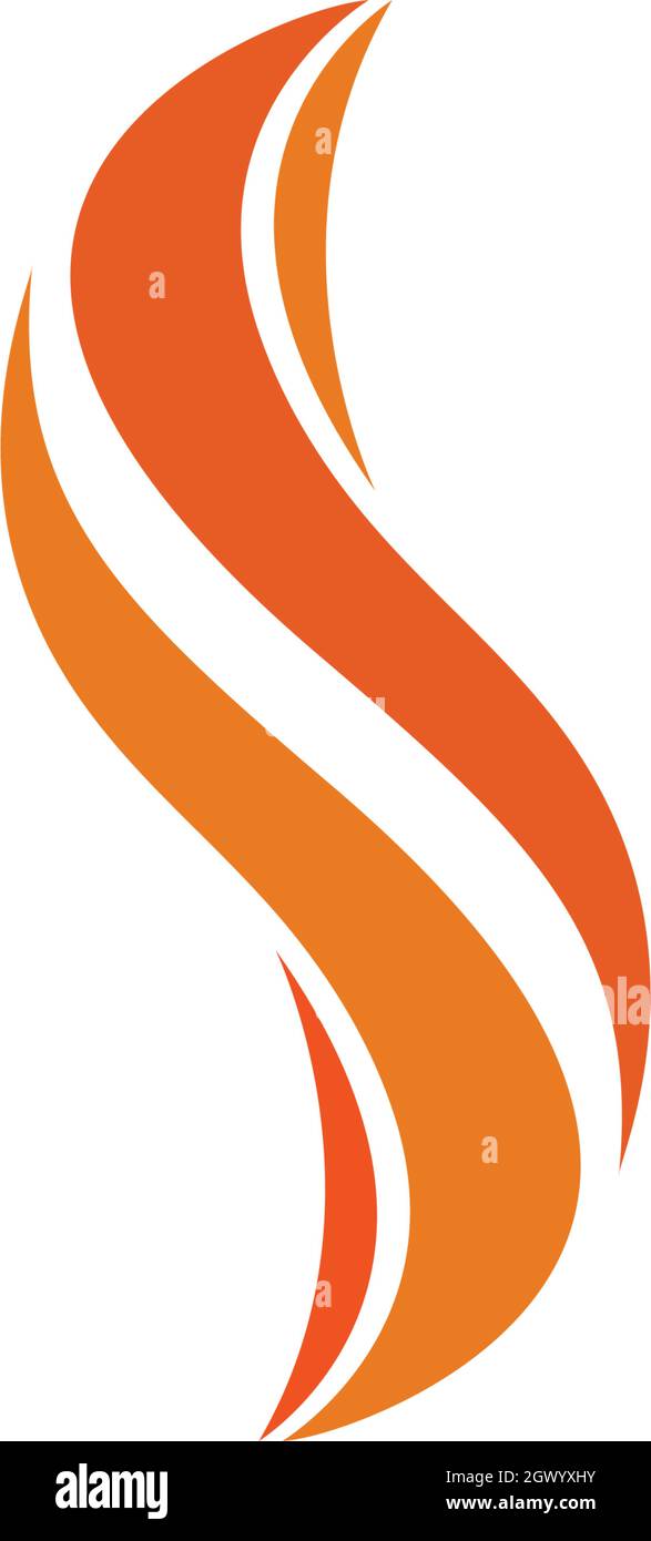 S fire logo Stock Vector Images - Alamy