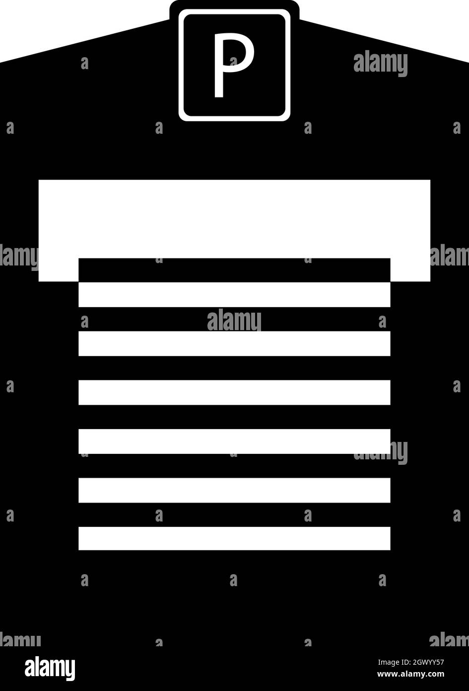 Parking garage icon , simple style Stock Vector Image & Art - Alamy