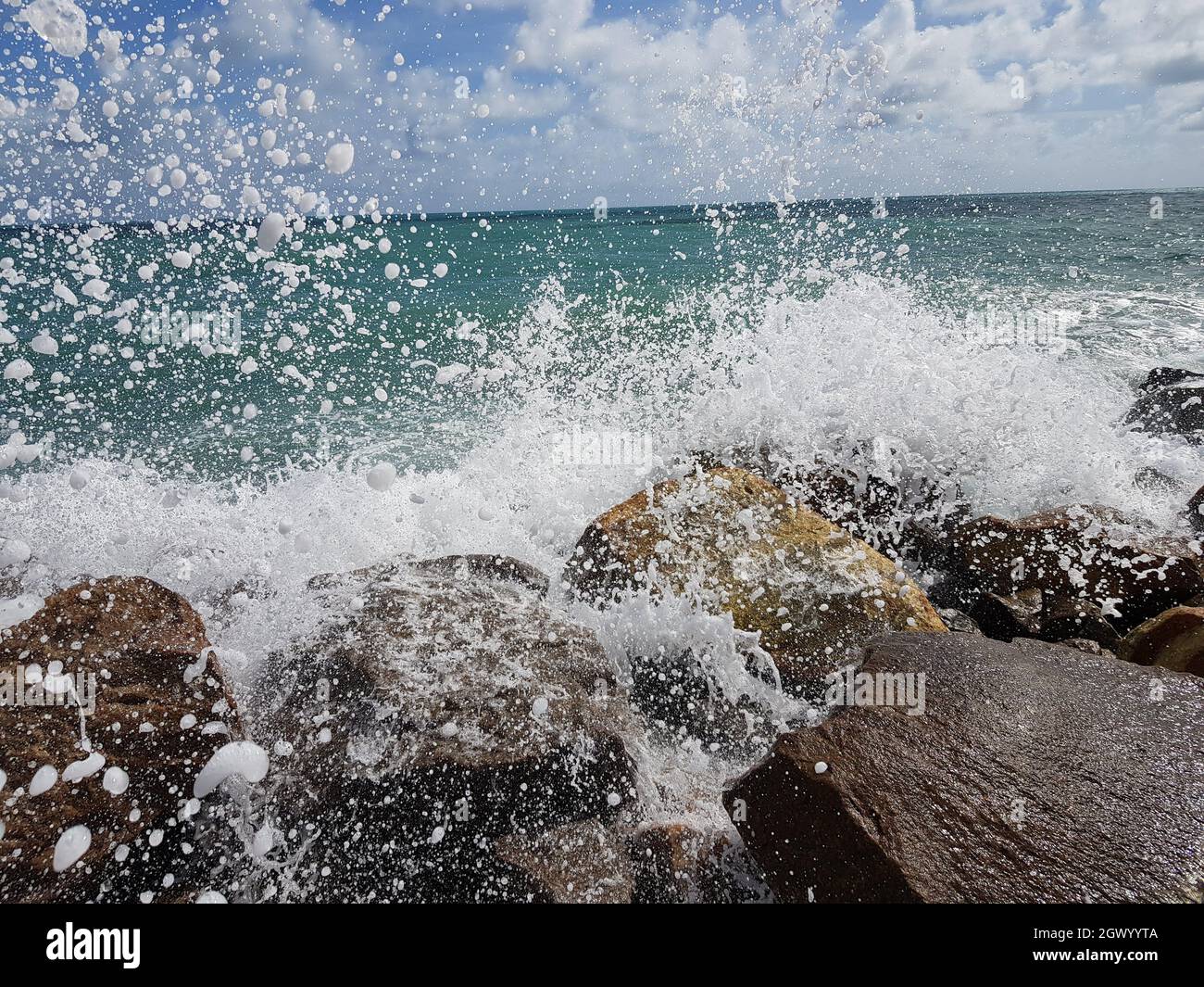 Praia De Areia Preta Natal- Rn Stock Photo - Alamy