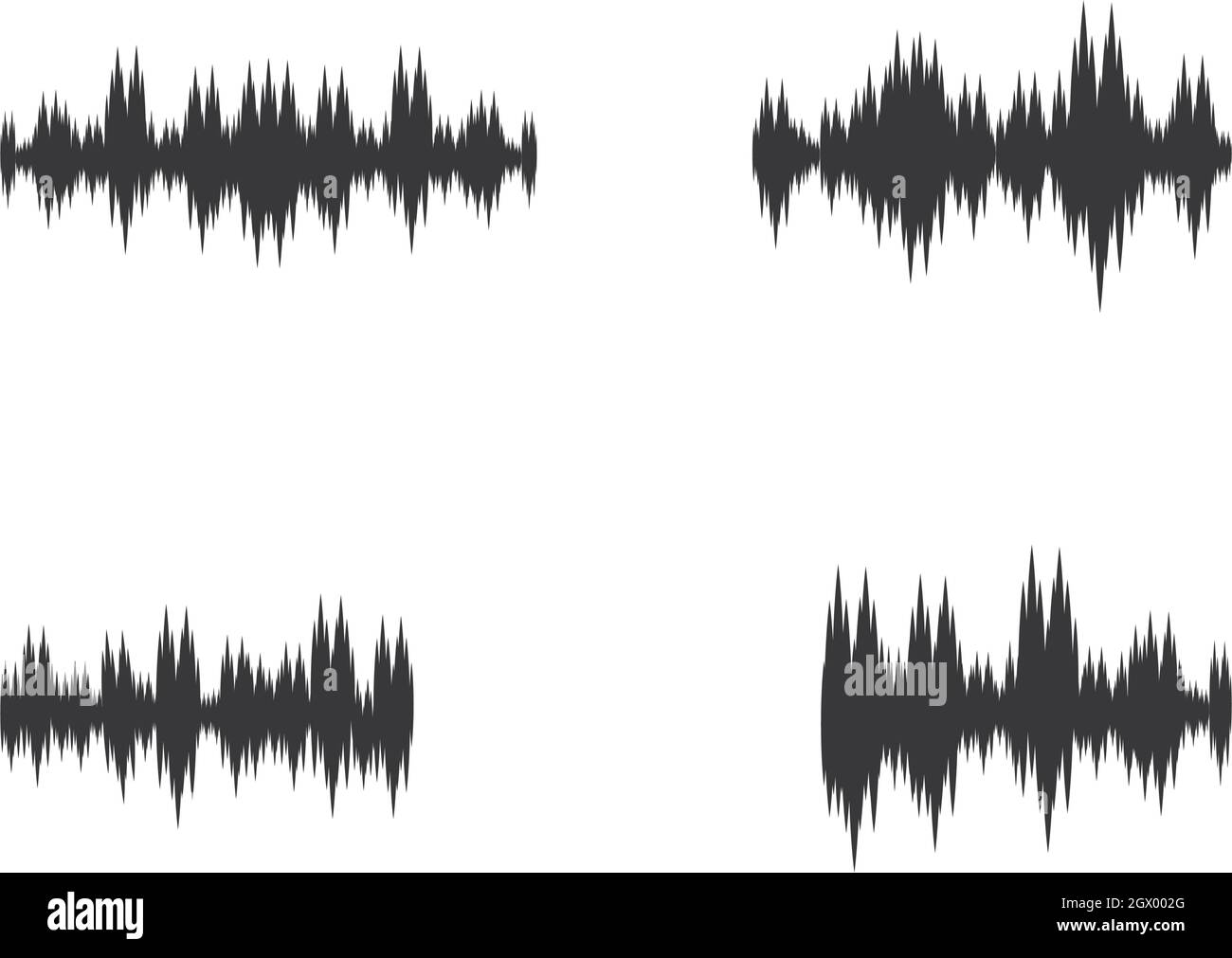 Sound waves vector hi-res stock photography and images - Alamy