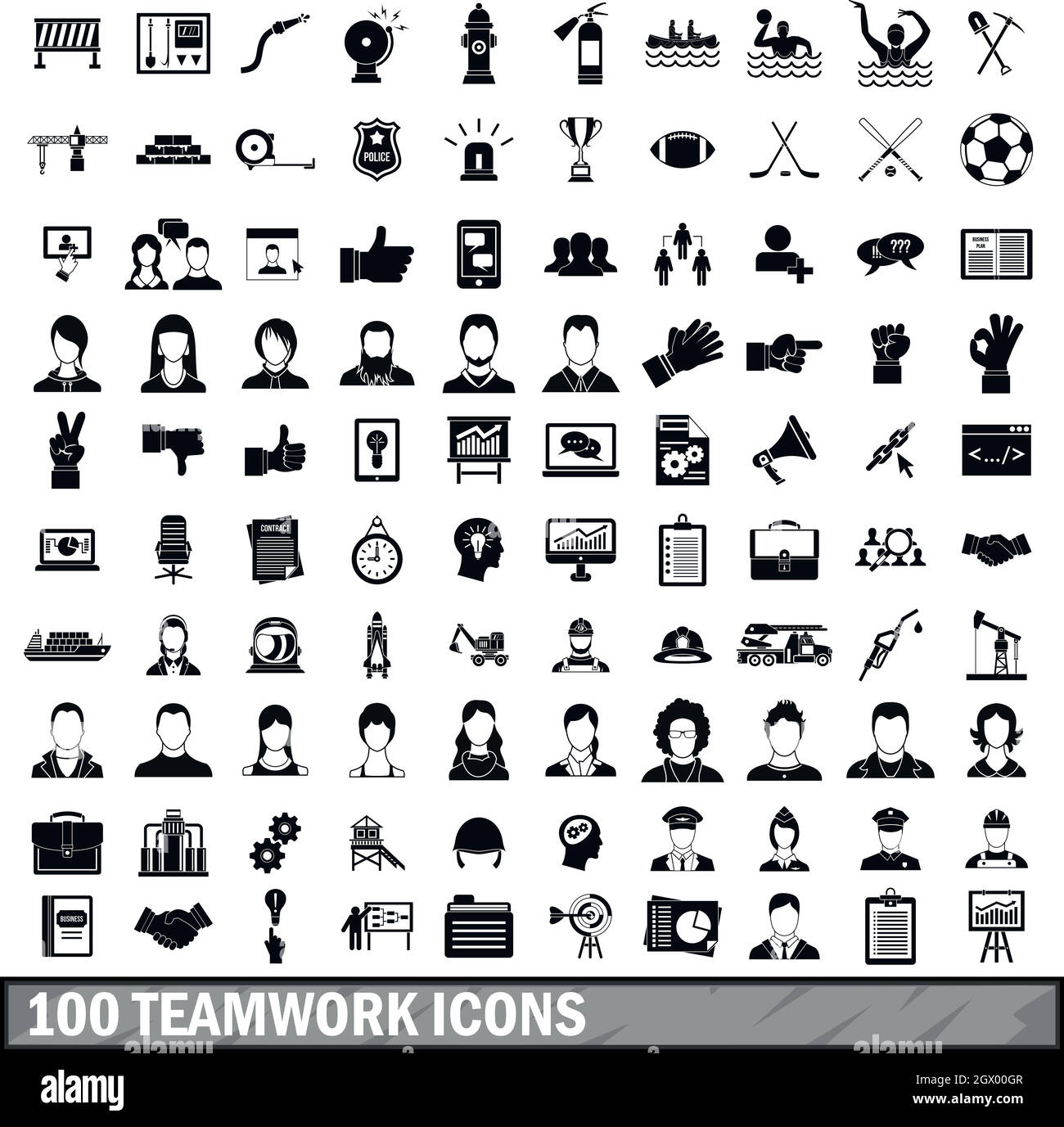 Mining set icons in hi-res stock photography and images - Alamy