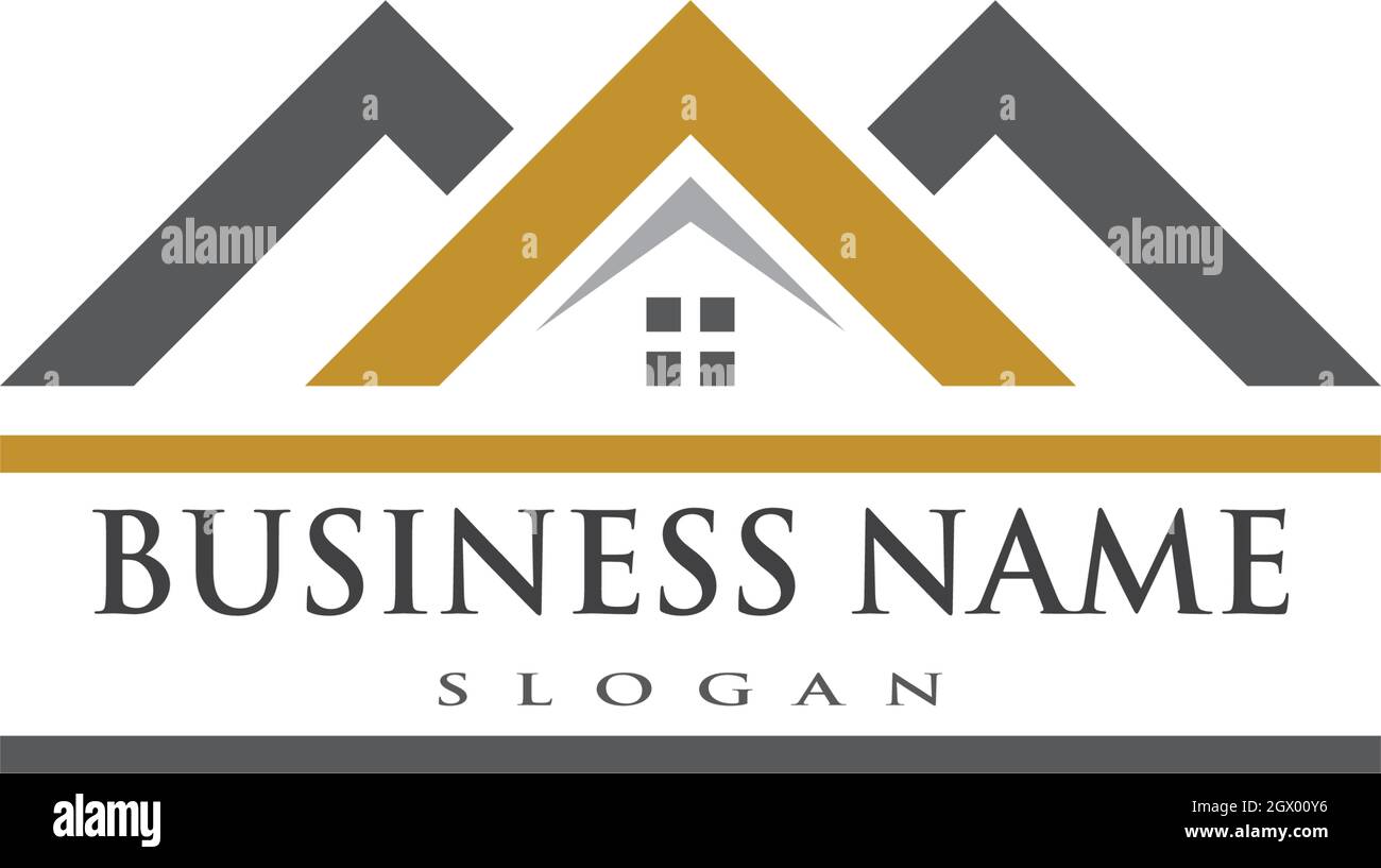 Real Estate , Property and Construction Logo design for business ...