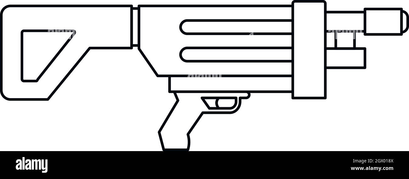 Tech gun Stock Vector Images - Alamy