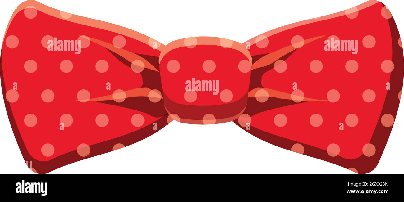 Red bow icon cartoon Cut Out Stock Images & Pictures - Alamy