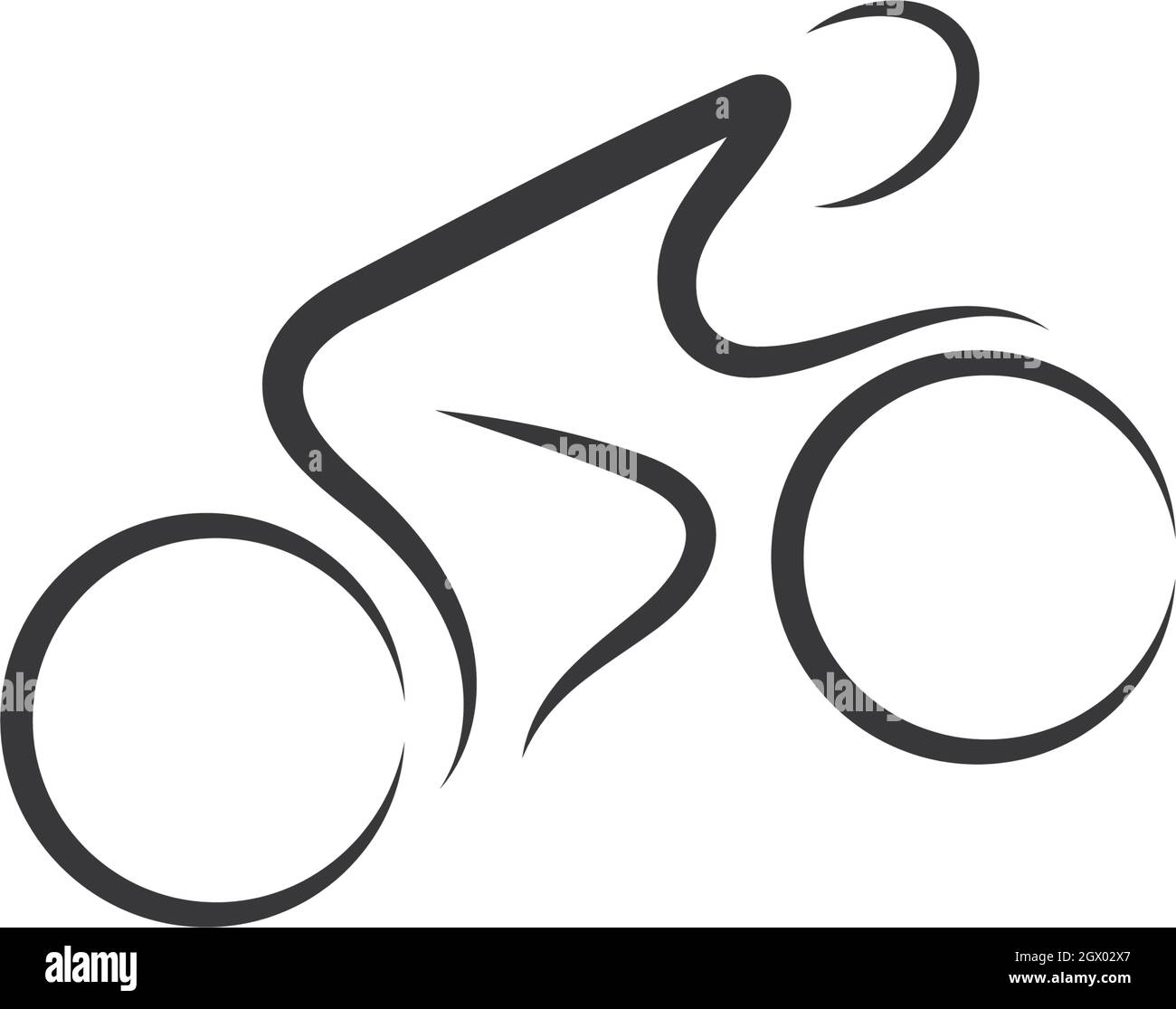 Bicycle logo vector template Stock Vector Image & Art - Alamy