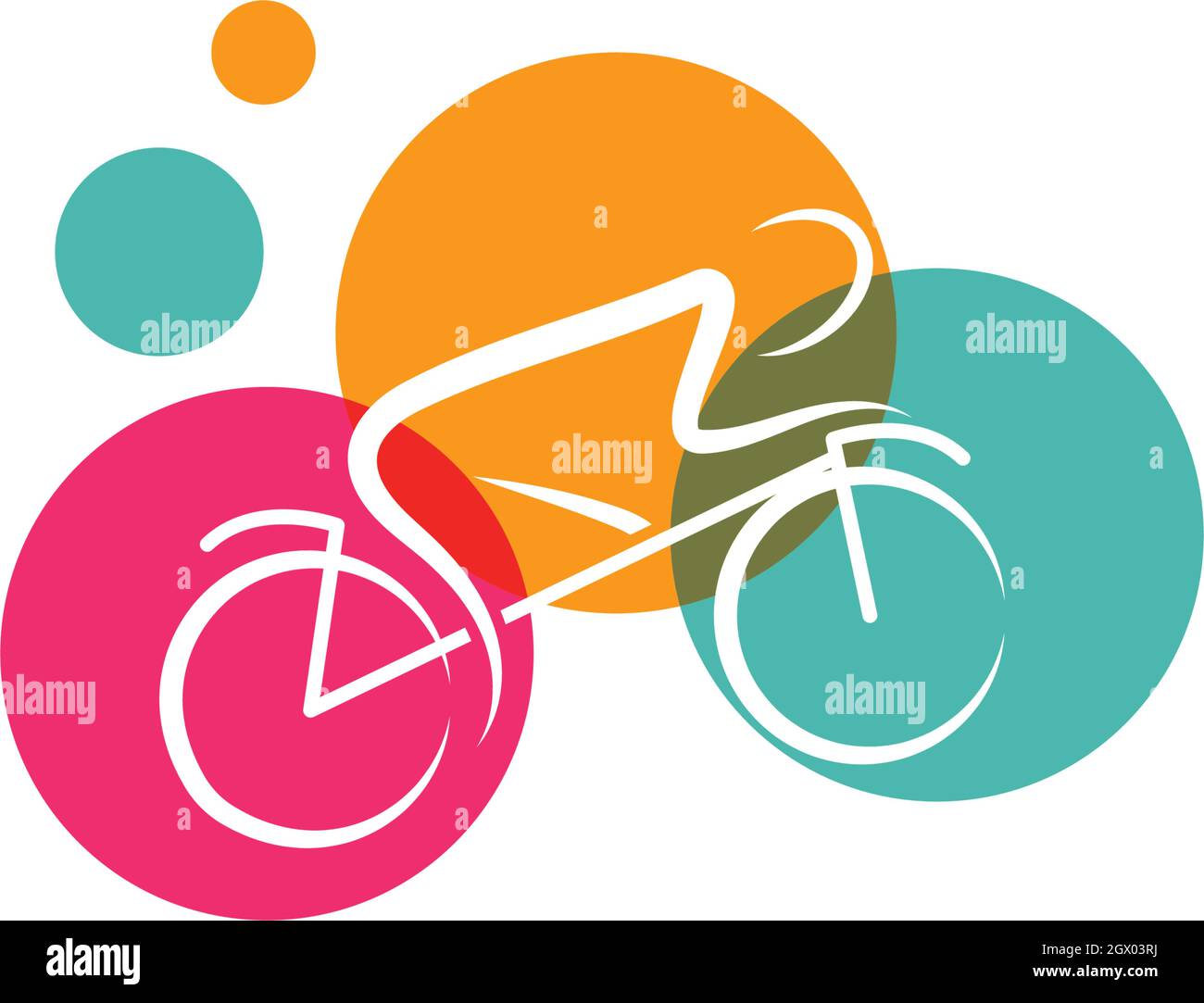 Bicycle logo vector template Stock Vector Image & Art - Alamy