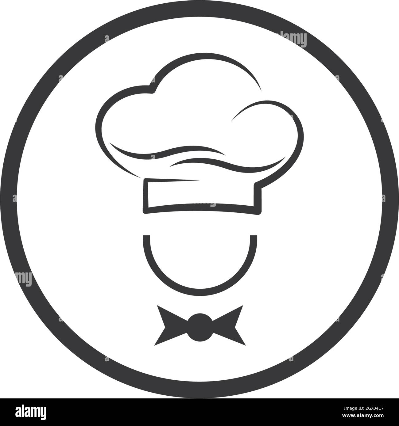 hat chef logo template vector illustration Stock Vector Image & Art - Alamy
