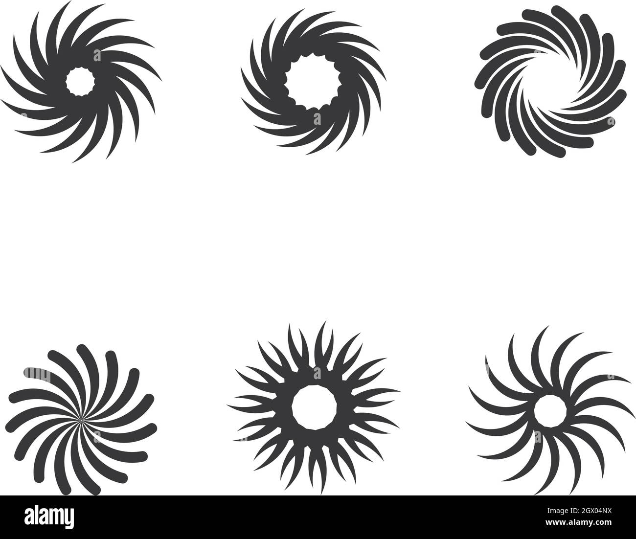 Vortex logo Black and White Stock Photos & Images - Alamy