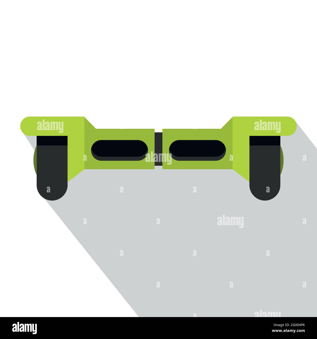 Green electric scooter wheel Stock Vector Images - Alamy