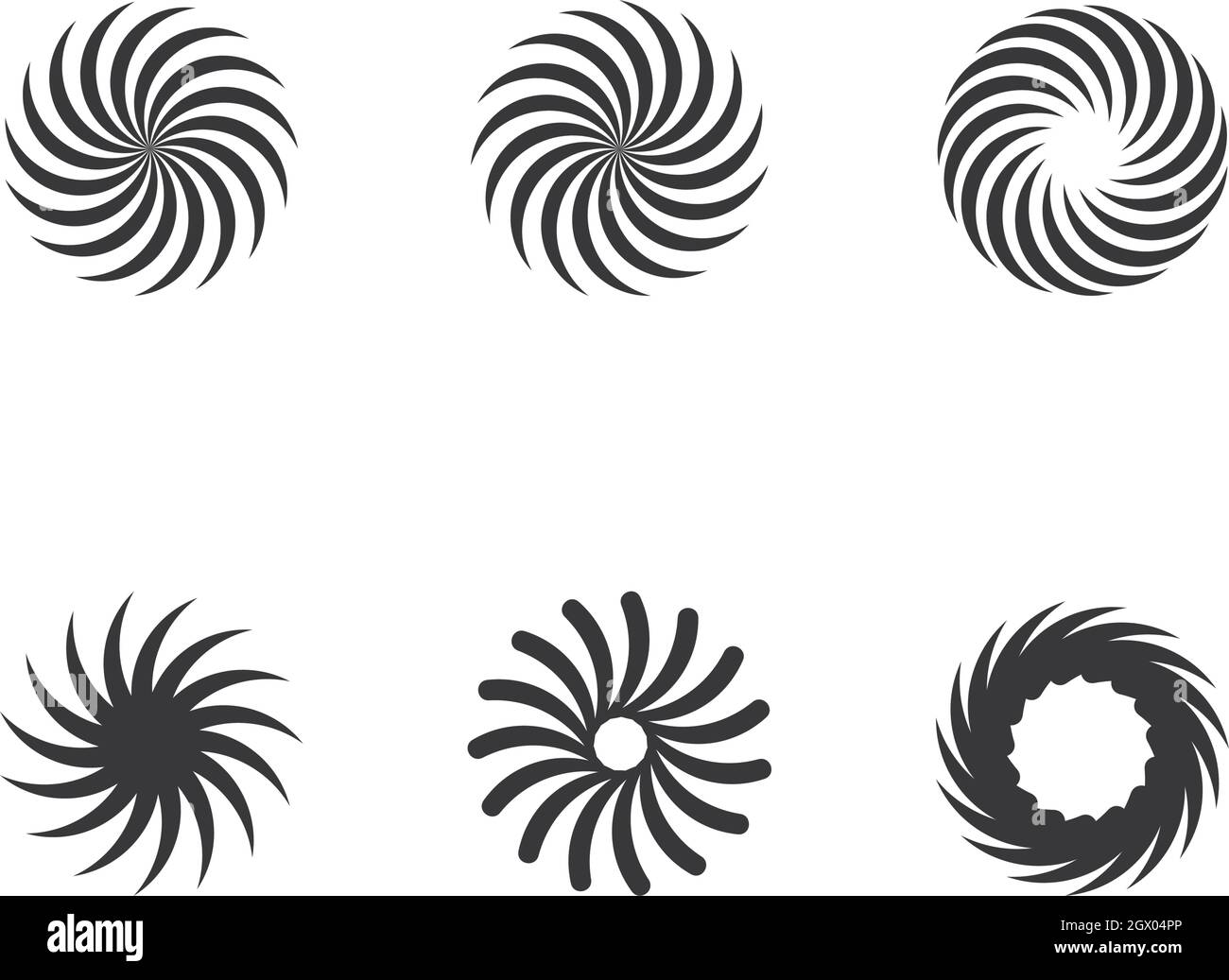 Business logo, vortex, spiral icon vector template Stock Vector Image ...