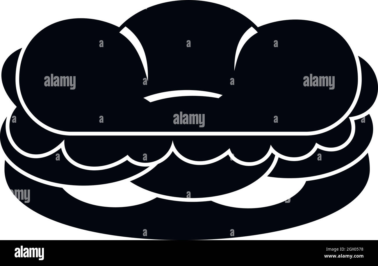 Big american cheese burger Stock Vector Images - Alamy