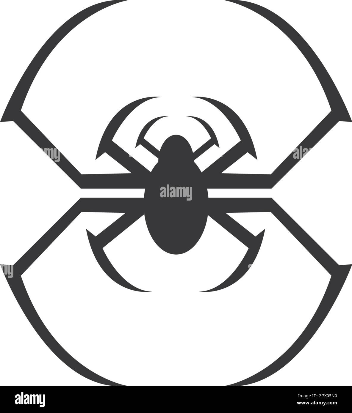 spider logo vector for business Stock Vector Image & Art - Alamy