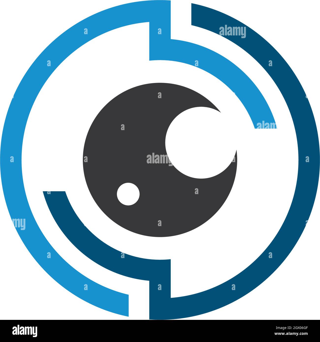 Vector eye shield logo Stock Vector Images - Alamy