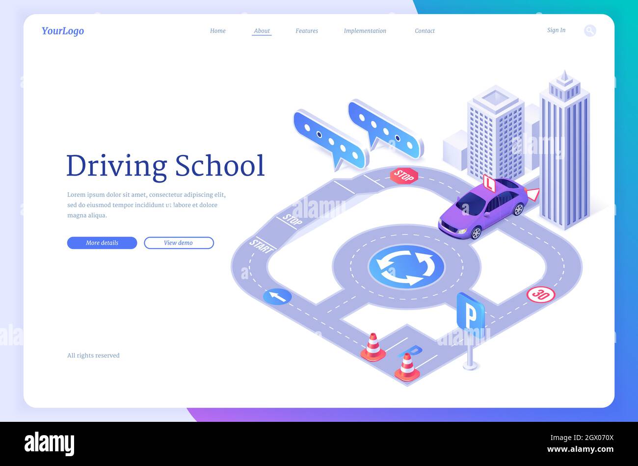 Ring road zone hi-res stock photography and images - Alamy