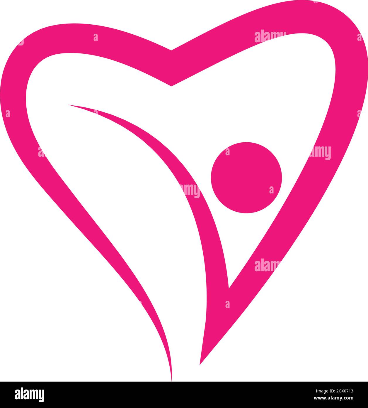 Love Logo Vector icon illustration designTemplate Stock Vector Image ...