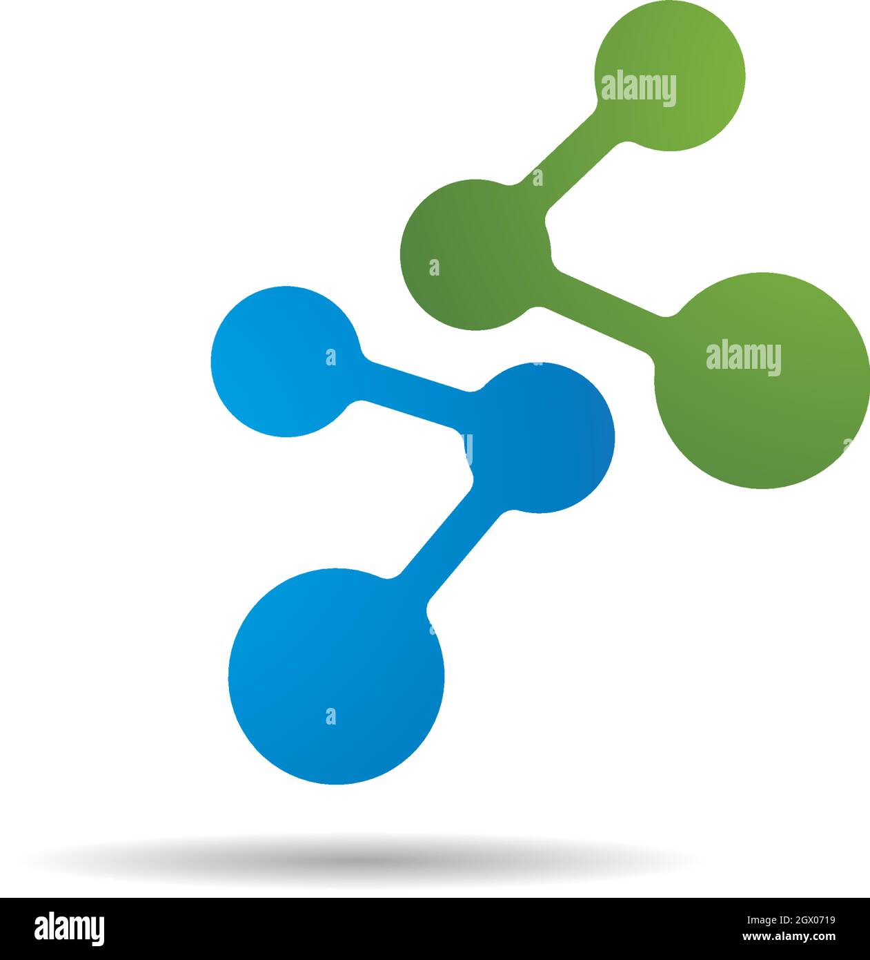 molecule logo vector icon template Stock Vector Image & Art - Alamy