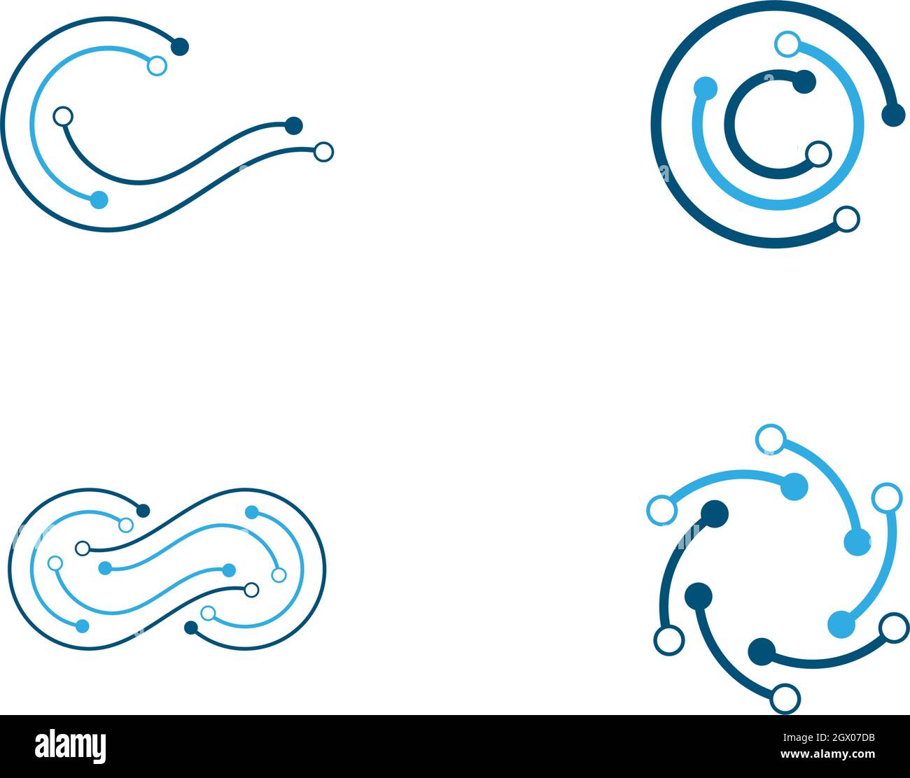 Circuit Ilustration Vector Template Stock Vector Image And Art Alamy