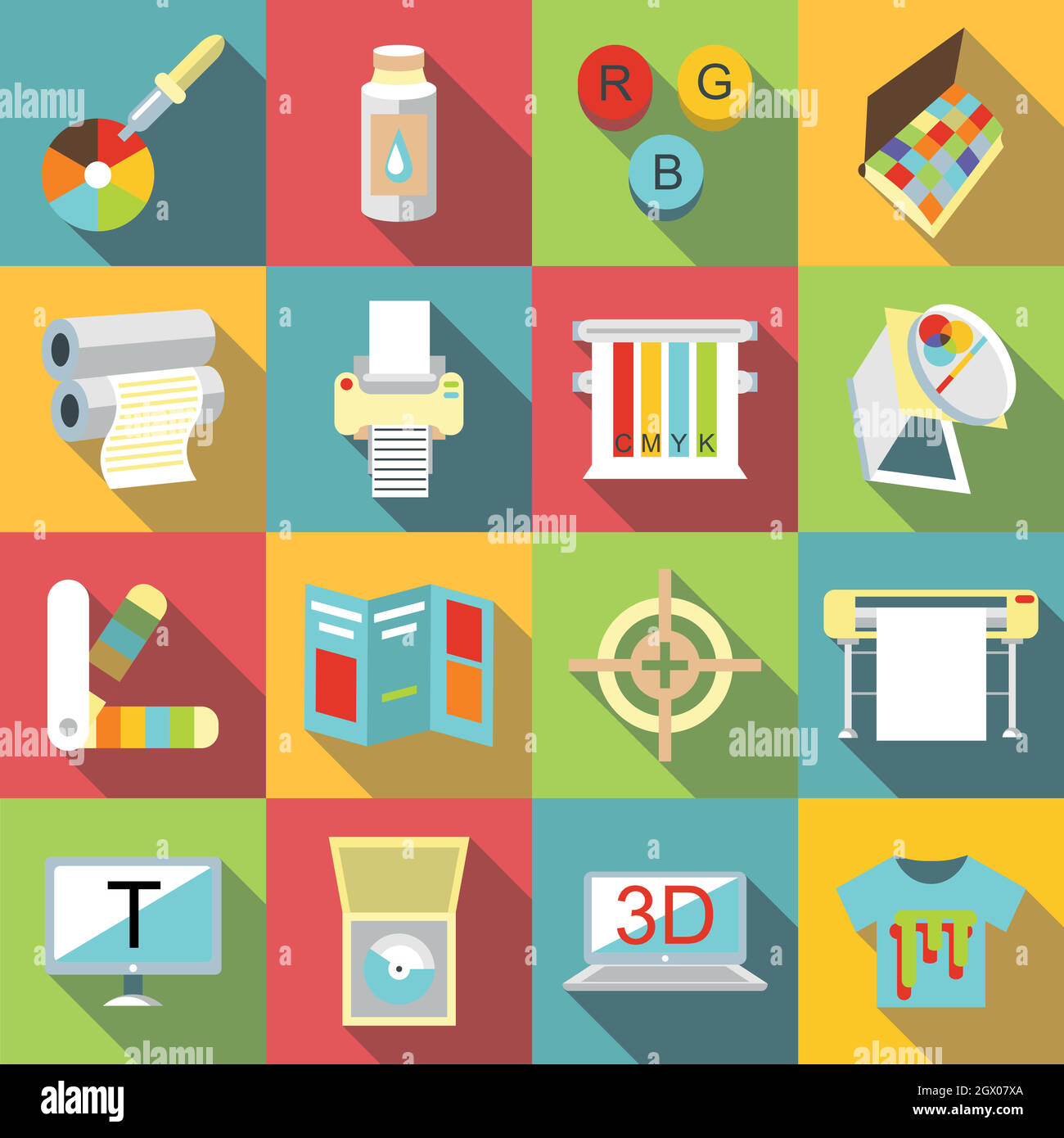 True printing Stock Vector Images - Alamy