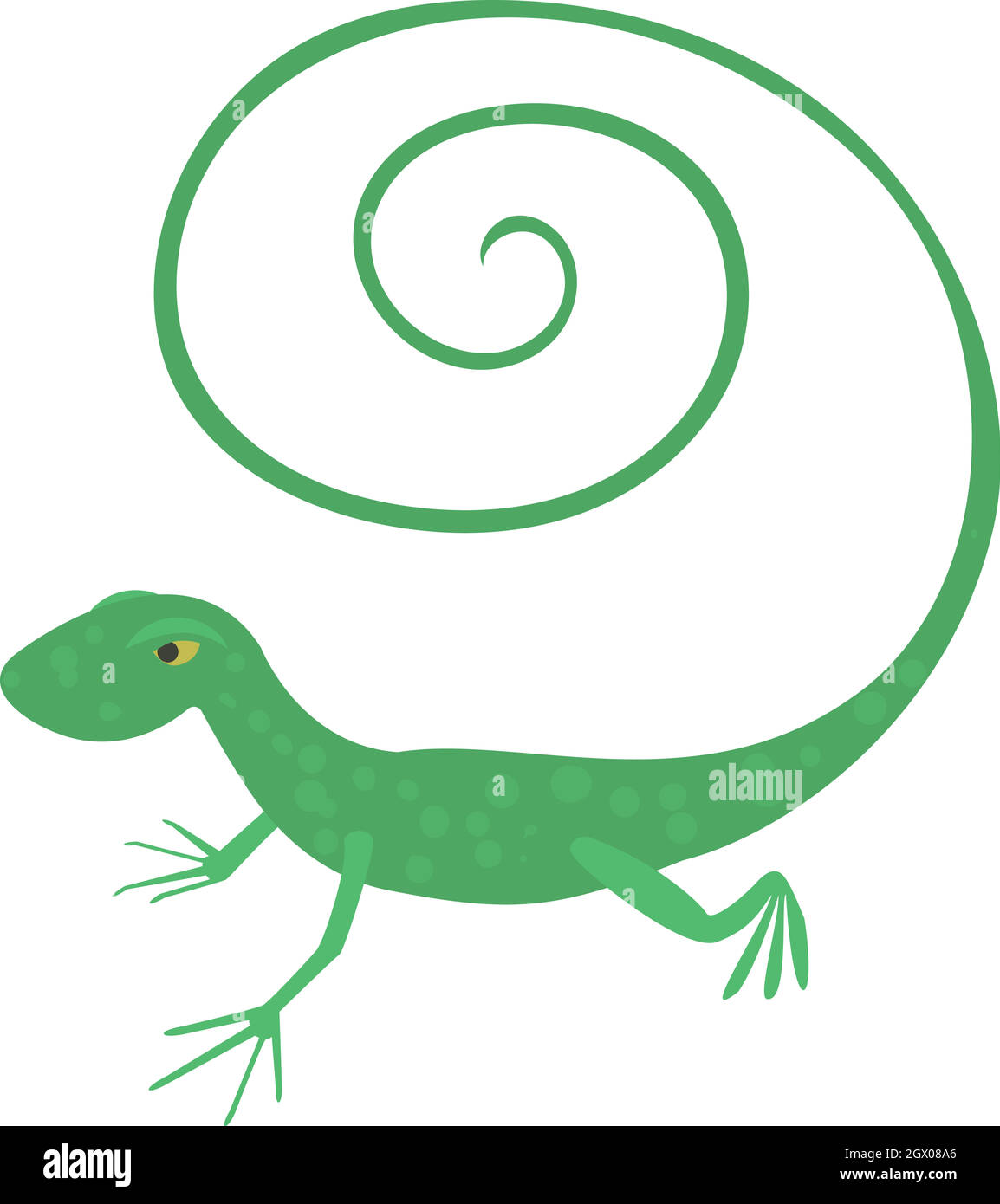Fast lizard icon, cartoon style Stock Vector Image & Art - Alamy