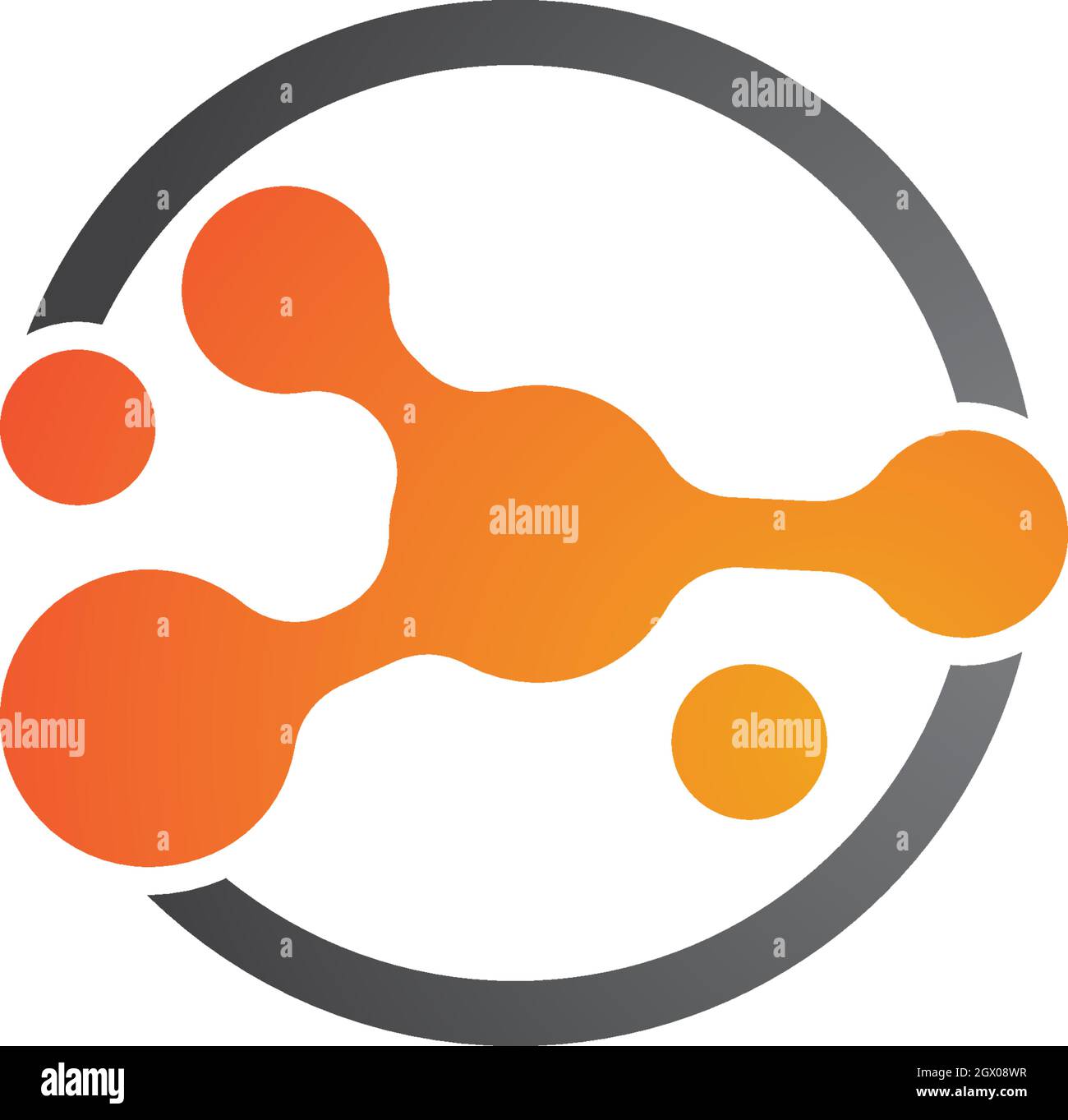 molecule logo vector icon template Stock Vector Image & Art - Alamy