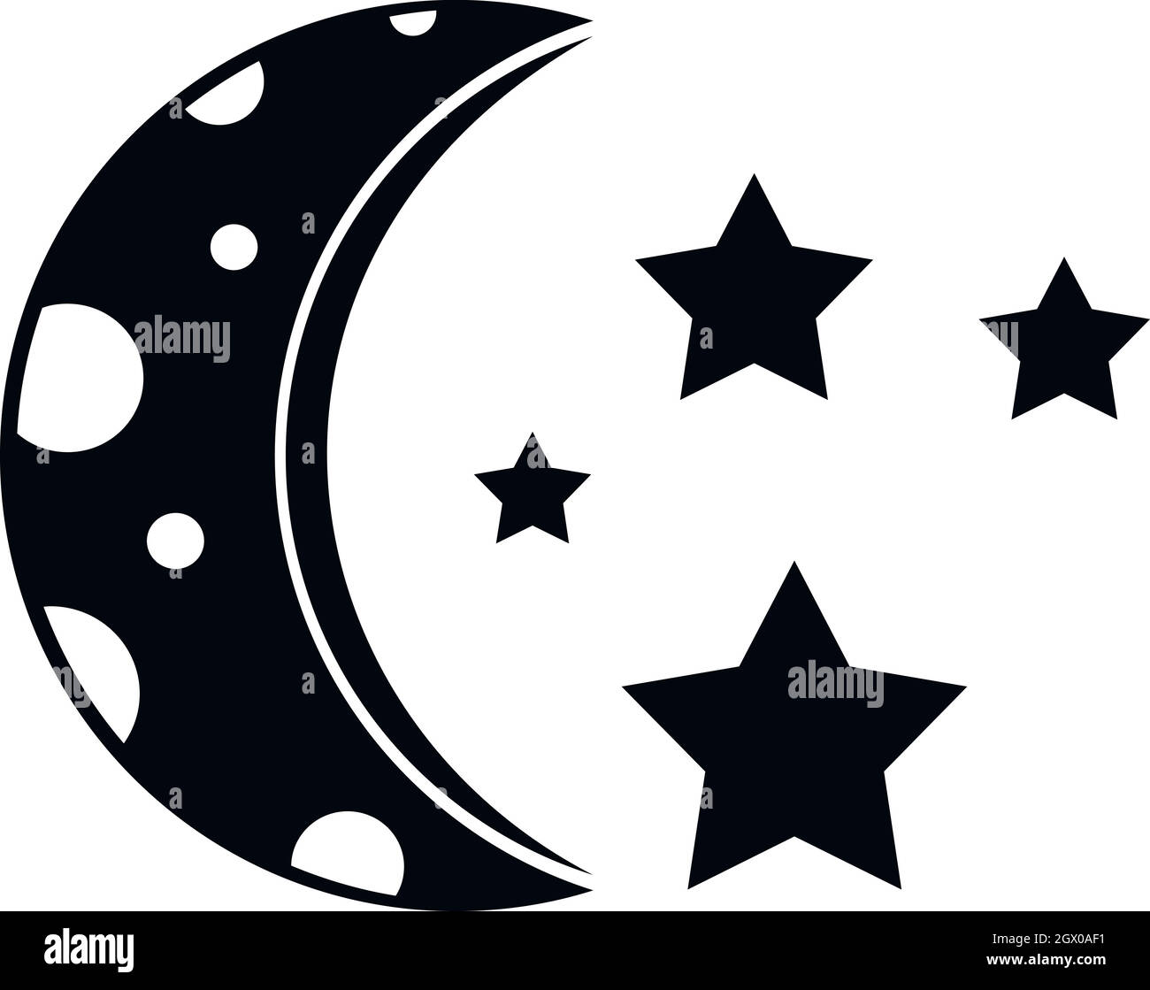 Starry surface Stock Vector Images - Alamy