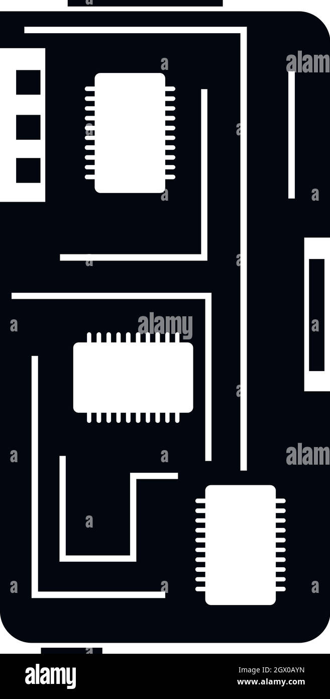 Microchip simple Stock Vector Images - Alamy