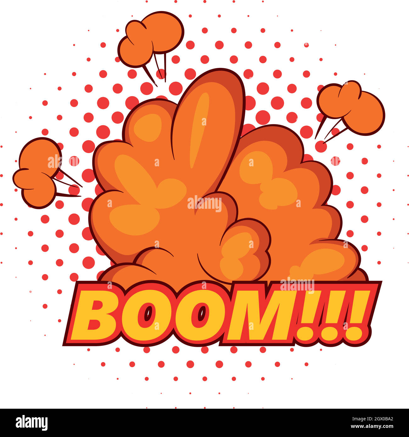 Comic explosion Stock Vector Images - Alamy