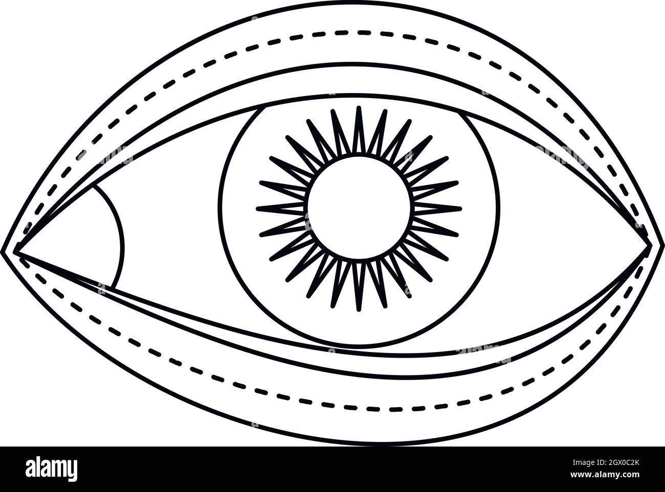 Plastic surgery woman face Stock Vector Images - Alamy