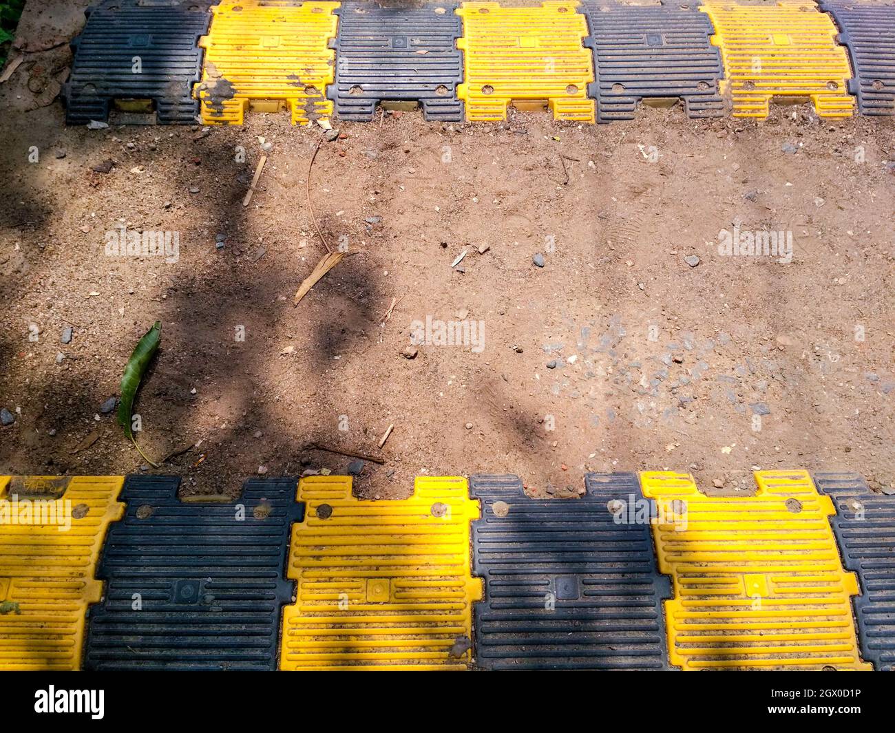 Road speed breaker hi-res stock photography and images - Alamy