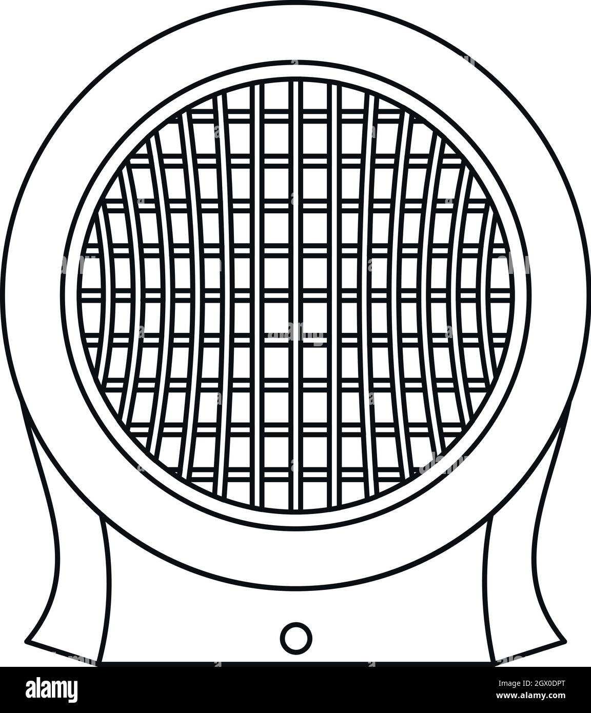 Climate control heater air Stock Vector Images - Alamy