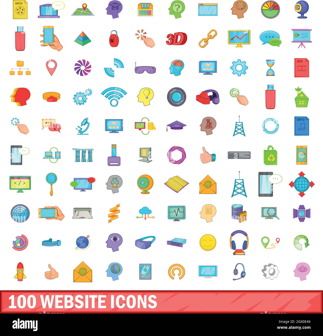 Popular Website Icons