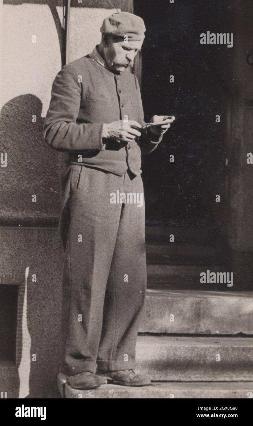 original vintage photograph from the 1940's or 1950's. One old true ...