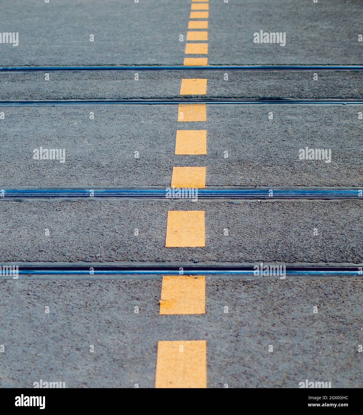 Railroad crossing on side road hi-res stock photography and images - Alamy