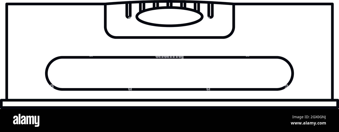 Level measurement icon, outline style Stock Vector Image & Art - Alamy