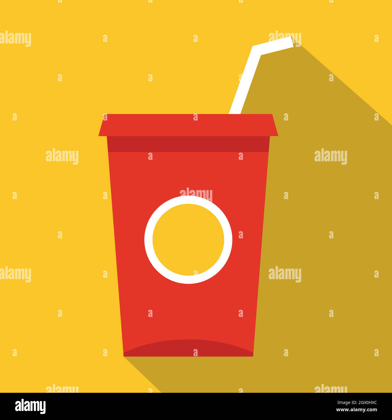 Red drink cocktail in Stock Vector Images - Alamy