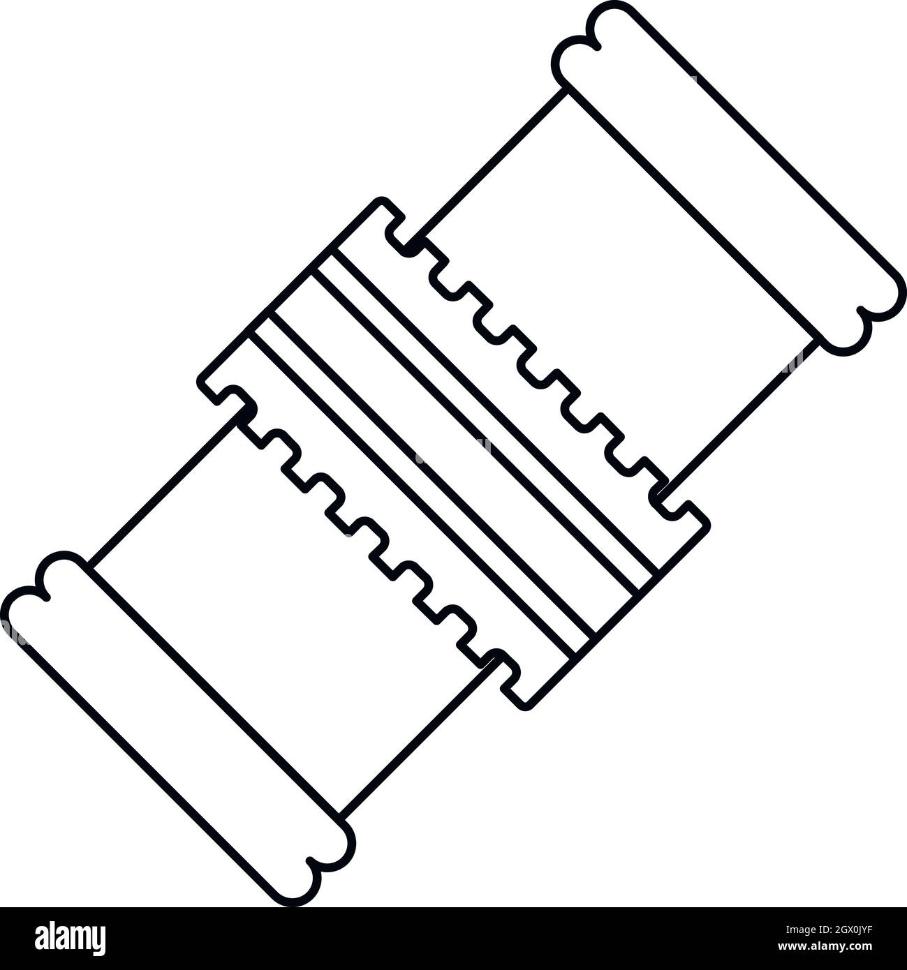 Repair detail icon, outline style Stock Vector Image & Art - Alamy
