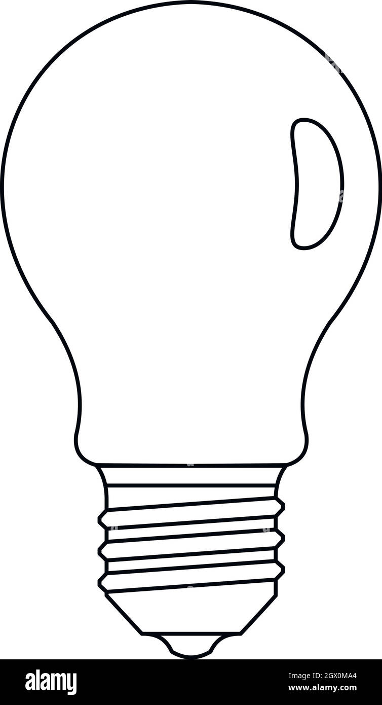 Solution tip icon outline Stock Vector Images - Alamy