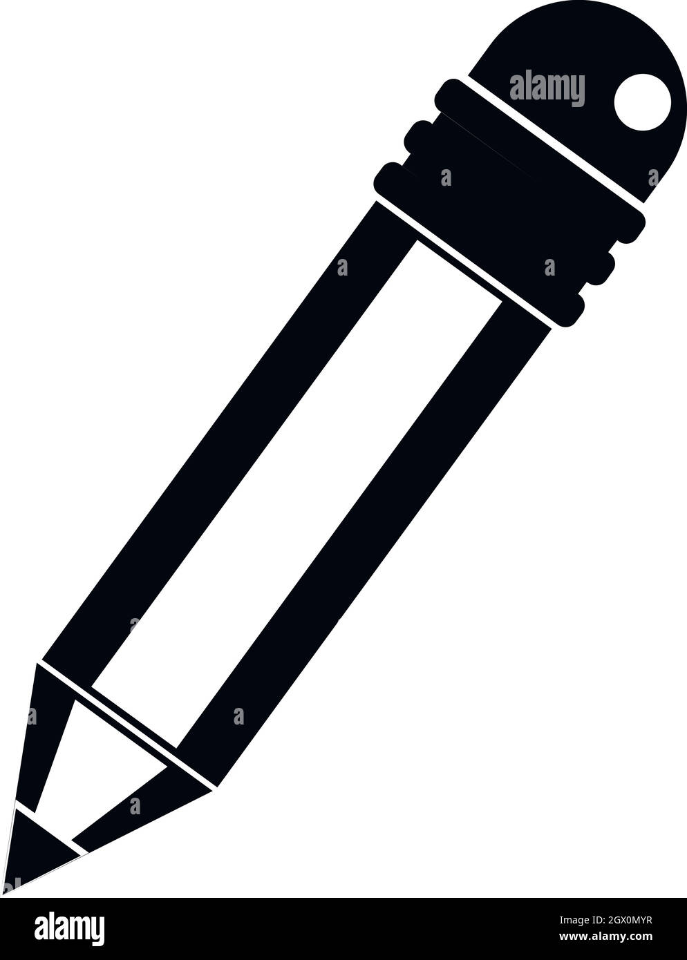 White eraser illustration vector Stock Vector Images - Alamy