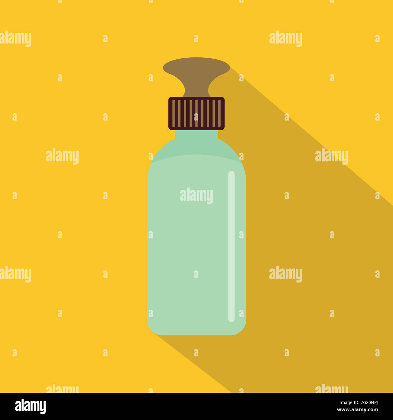 Closed pill bottle Stock Vector Images - Alamy