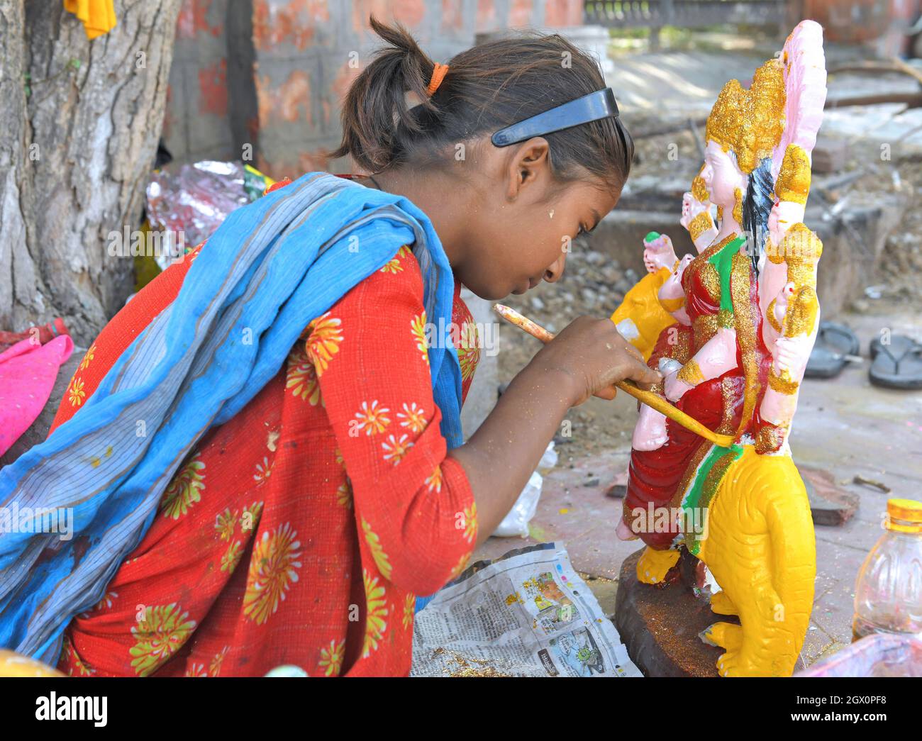 Daily street market in jaipur hi-res stock photography and images - Alamy