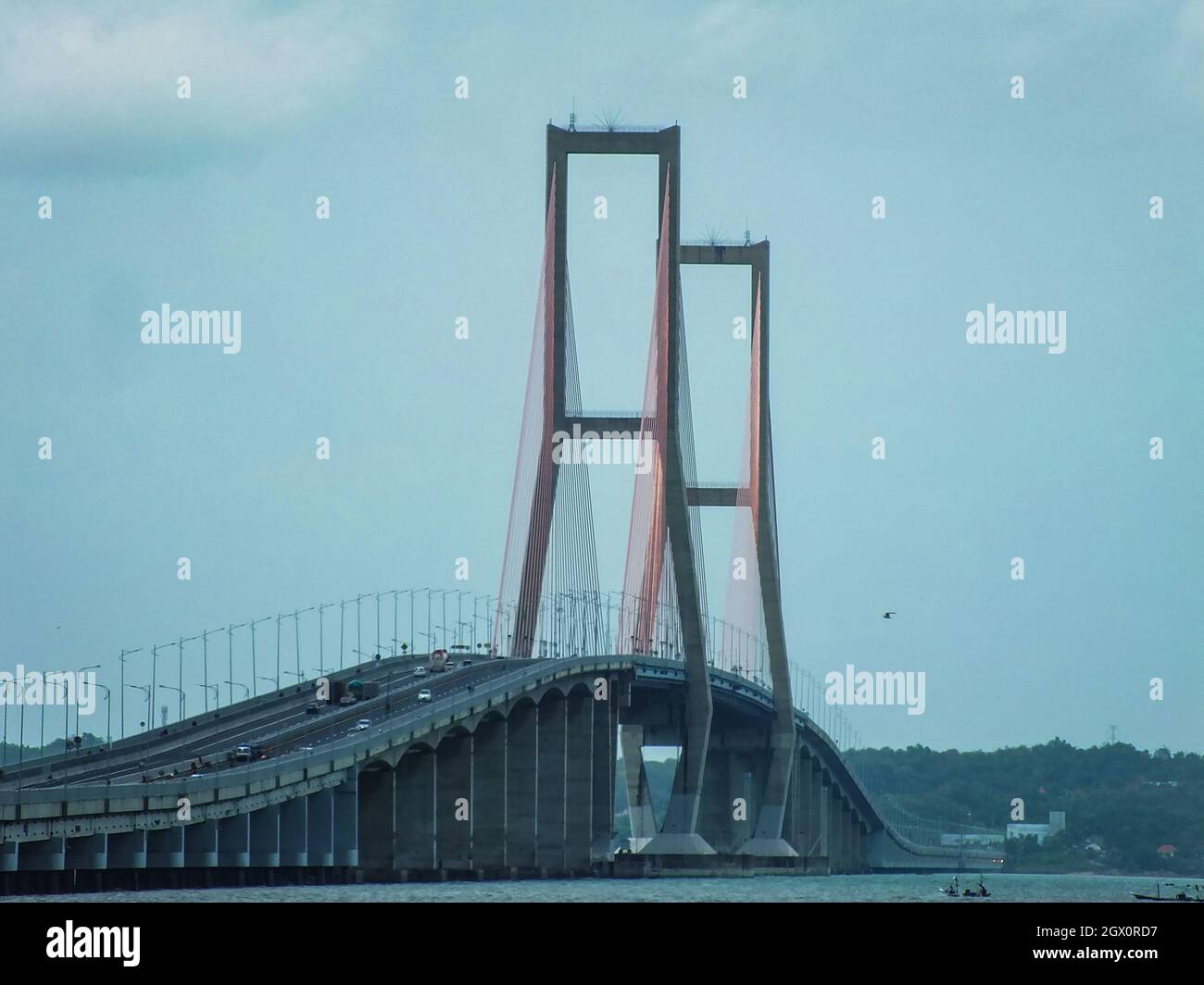 Suramadu Bridge Sky Architecture High Resolution Stock Photography and ...