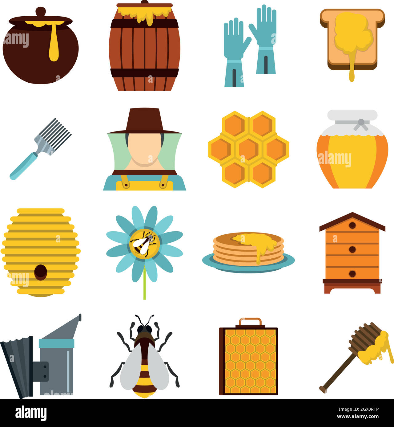 Beekeeping tools Cut Out Stock Images & Pictures - Alamy