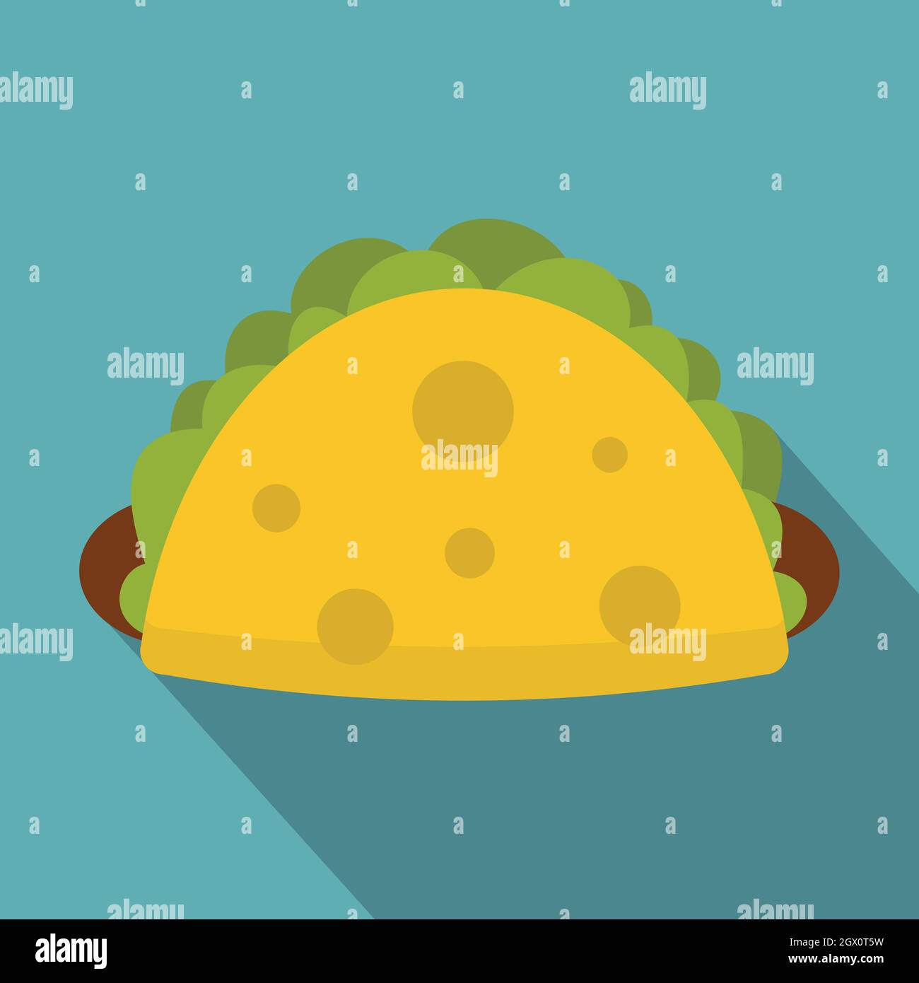 Food salad beef vegetables Stock Vector Images - Alamy